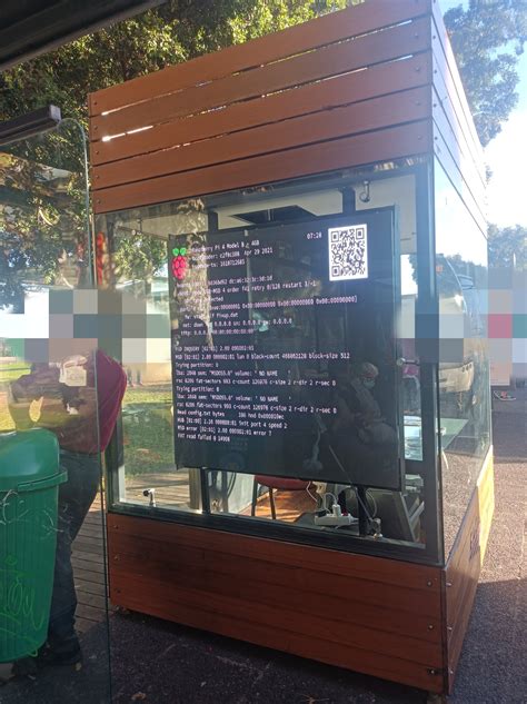 Raspberry Pi 4 Being Used On A Bus Timetable Screen Failed To Boot Rpbsod