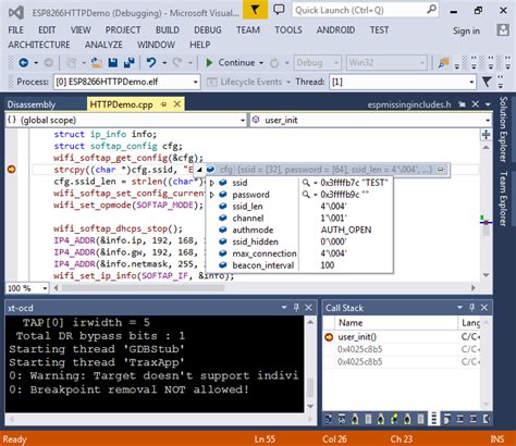 Creating A Simple Wifi Server Using Esp8266 Visualgdb Tutorials