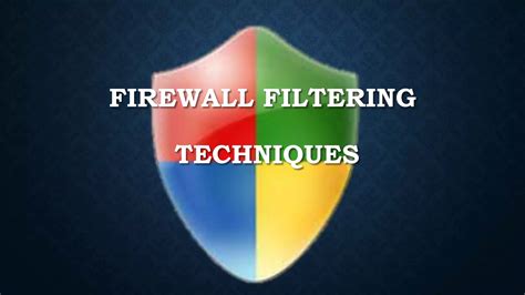 Firewall And Its Configuration PPTX