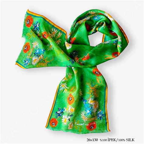 Daisy 130 İpek Fular