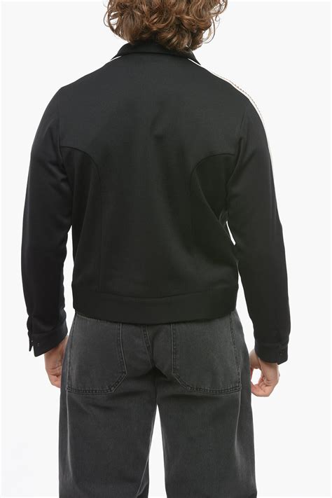 sasquatchfabrix snap buttons track jacket men glamood outlet