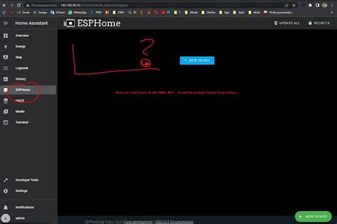 Esp32 Board To Esphome Can Pair Via Web But Not Via Haesphome Local