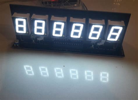 6 Digits Led Display For Bally Stern Pinball Machines White Pinball Solutions