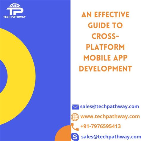An Effective Guide To Cross Platform Mobile App Development App Development Mobile App