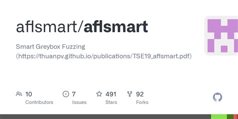 Github Aflsmartaflsmart Smart Greybox Fuzzing Publicationstse19