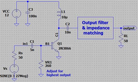 Input Matching Of Class C Amplifier Forum For Electronics