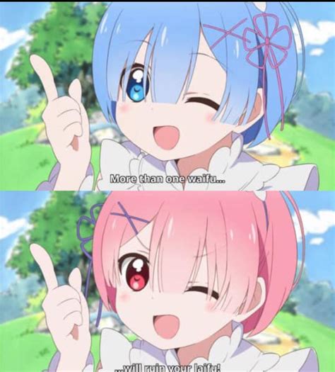 Yes Rem And Ram R Animemes Yes Rem And Ram R Animemes