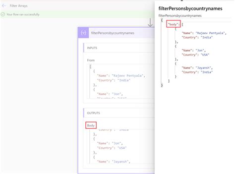 Beginner Power Automate Cloud Flow Filter Arrays Rajeev Pentyala Technical Blog On Power