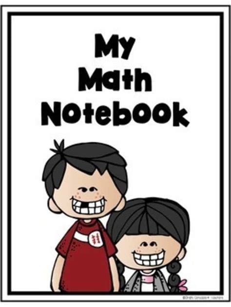 Math Interactive Notebook Covers And Tabs Only By Bright Concepts 4 Teachers