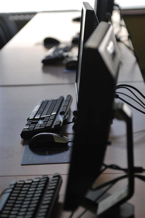 Classroom Computers View 11582692 Stock Photo At Vecteezy