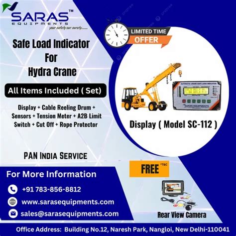 Ms Abs Crane Load Indicator For Rough Terrain Crane For Gantry At Best Price In Kolkata