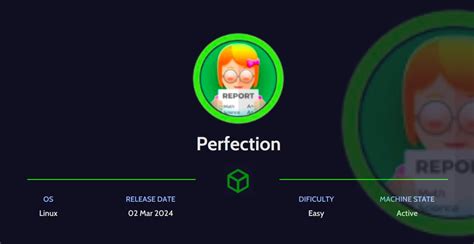 Perfection Writeup Hackthebox Dmolina23