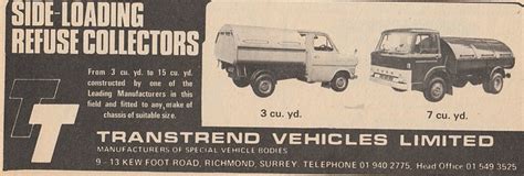 1968 Ford Transit D Series Garbage Trucks Ad England A Photo On Flickriver