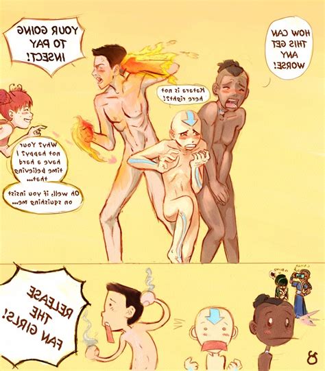 130166997 Aang Avatar The Last Airbender Doodlebuggy Katara Sokka Toph