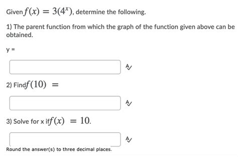 Solved Given F X Determine The Following The Chegg Com