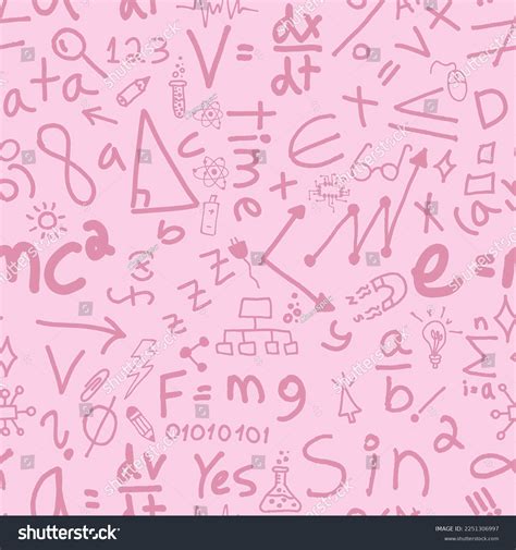 Physical Sciences Scientific Equations Signs Academic Stock Illustration 2251306997 Shutterstock