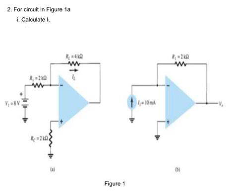 Solved 2 For Circuit In Figure 1a I Calculate IL Figure 1 Chegg Com