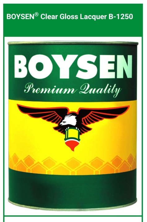 Boysen Clear Gloss Lacquerb1250 1liter Lazada Ph