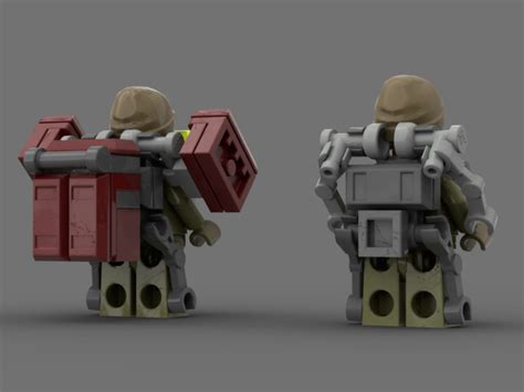 I Made A Fully Modular Exoskeleton R Lego