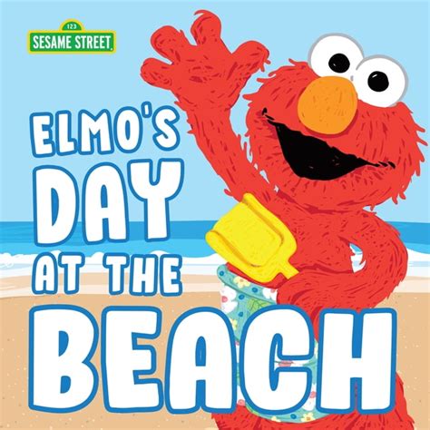 Sesame Street Scribbles Elmos Day At The Beach Hardcover