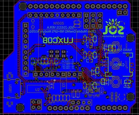 NB IoT Module NB IoT GPS Device LUXCOB