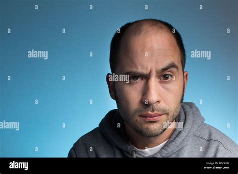 Man With Puzzled Expression On His Face Stock Photo Alamy