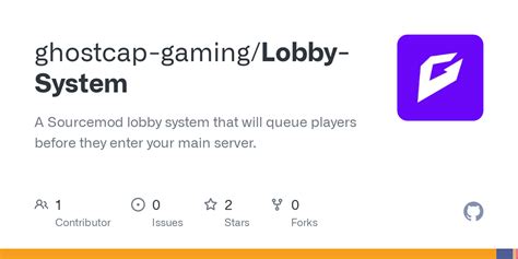 Github Ghostcap Gaminglobby System A Sourcemod Lobby System That Will Queue Players Before