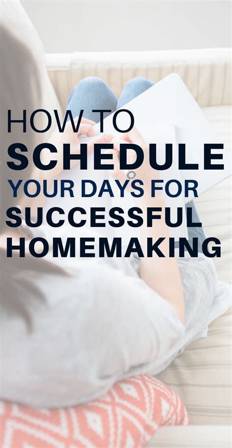 Homemakers Daily Schedule Creating An Effective Daily Routine Back