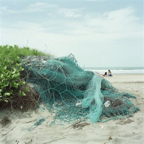 Free Beachside Net Debris Photo Beach Net Pollution Download At Stockcake