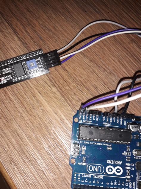 I2c Lcd162 Not Displaying Text Displays Arduino Forum