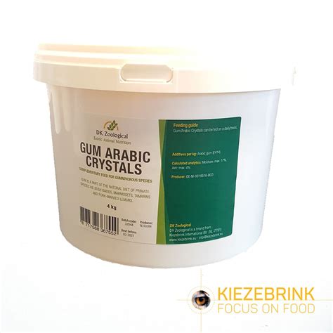 Dk Gum Arabic Crystals Kiezebrink