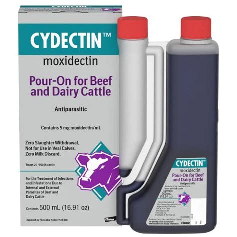 Cydectin Cattle Pour On Dewormer Martins Ag Llc