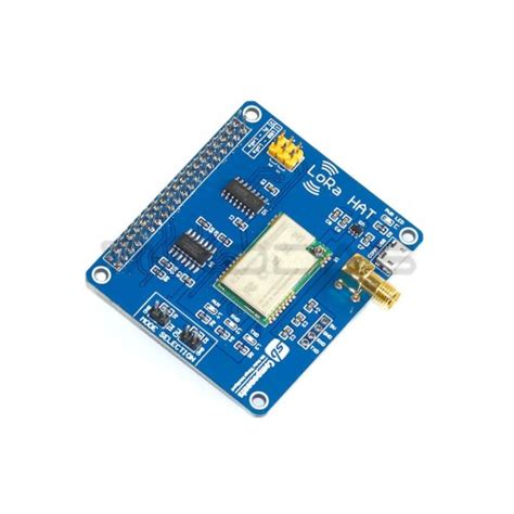 lora hat 868mhz module overlay for raspberry pi sb components 22571
