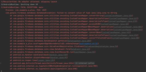 android can t load firebase details to recycler view kotlin stack