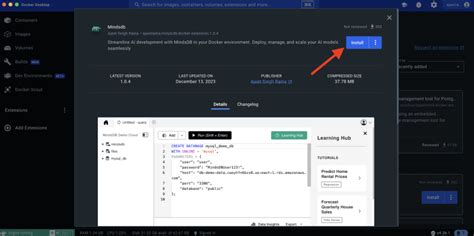 MindsDB Docker Extension Build ML Powered Applications At A Much Faster Pace Collabnix