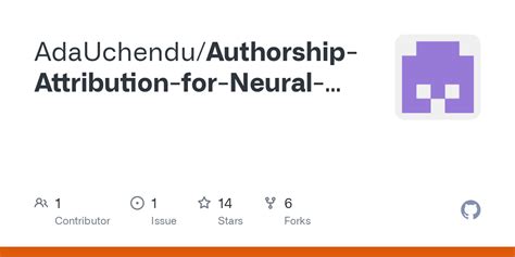 Github Adauchenduauthorship Attribution For Neural Text Generation
