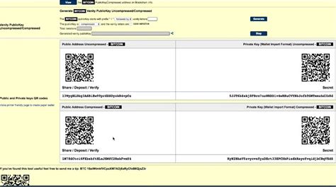 Create Bitcoin Paper Wallet In Block Chain New Technology