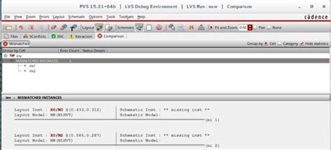 Lvs Mismatch Custom Ic Design Cadence Technology Forums Cadence Community