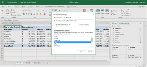 Into The Data Verse — Data Analysis With Excel Online Part 2 By