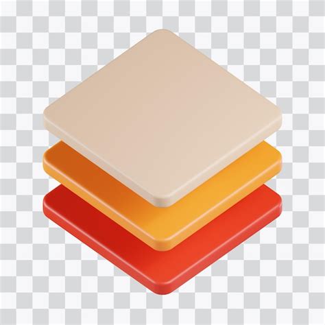 Premium Psd Layer 3d Icon