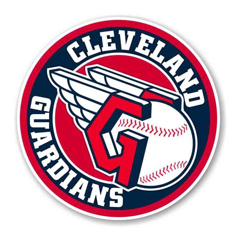 Cleveland Guardians Round Precision Cut Decal