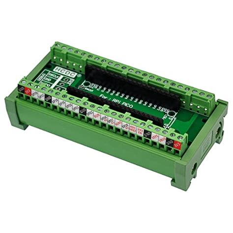Terminal Block Breakout Module For Raspberry Pi Pico Din Rail Mount