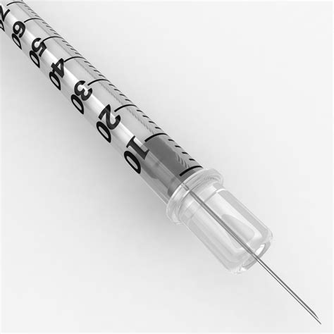 인슐린 주사기 1 Ml 3d 모델 19 Max Fbx Obj 3ds Free3d