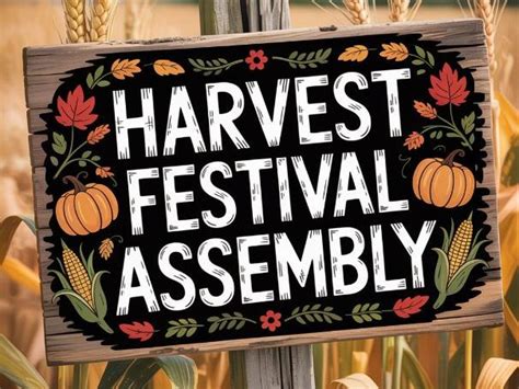 Harvest Festival Assembly Presentation Teaching Resources