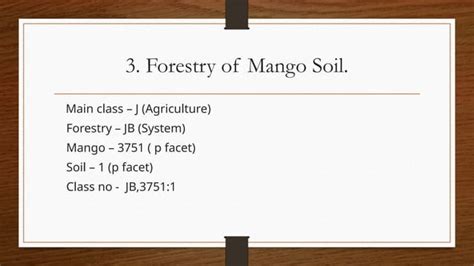 System And Special In Colon Classification Pptx