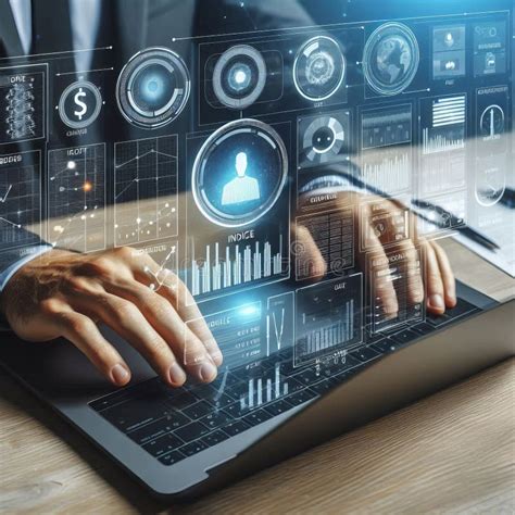 101 26 Businessman Using Data Visualization Tools On Stock