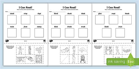 Ccvc Cccvcc And Cccvc Words Worksheet Ccvcc Words