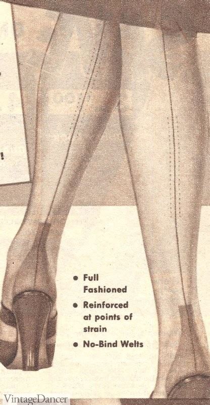 1950s Stockings And Nylons History And Shopping Guide