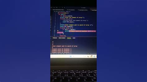 Searching Of Array In Programming Languages Cprogramming Cprogramminglanguage