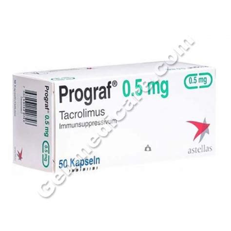 Anti Rejection Drugs Buy Prograf 0 5 Mg Capsule Tacrolimus